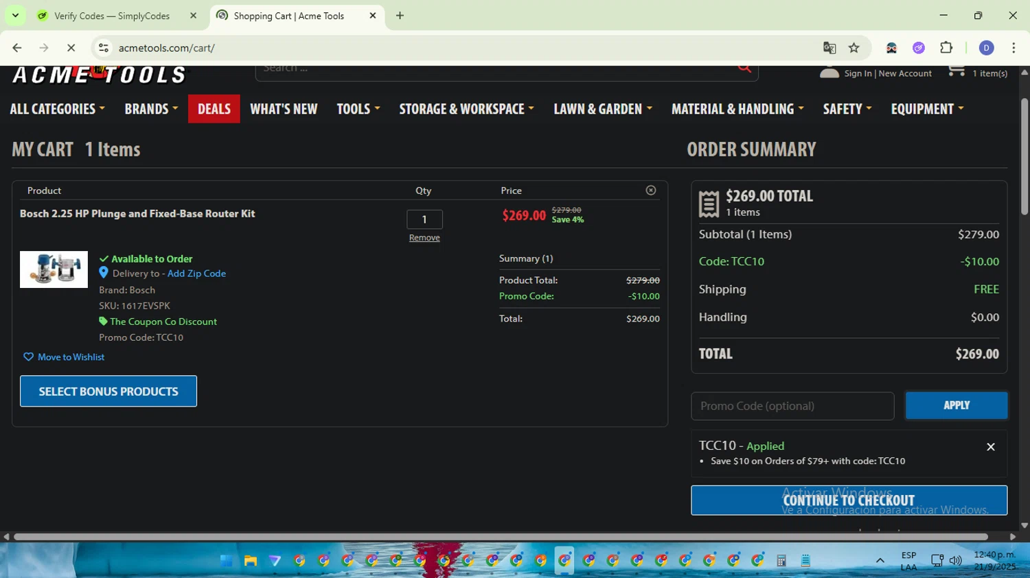 Acme Tools Promo Codes (10 Verified) - $10 Off Oct 2025