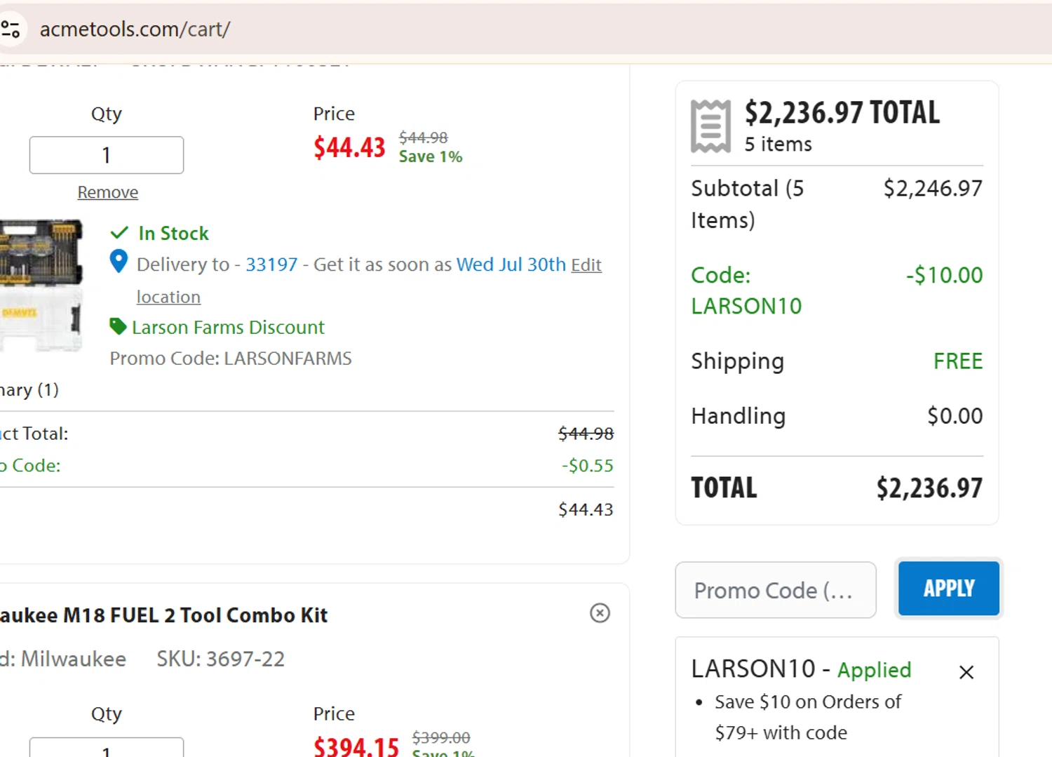 Acme Tools Promo Codes (18 Verified) - $10 Off Sep 2025