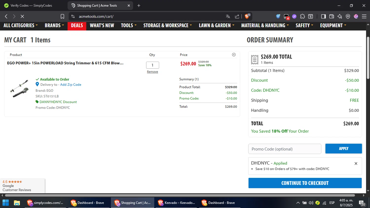 Acme Tools Promo Codes (19 Verified) - $10 Off Oct 2025