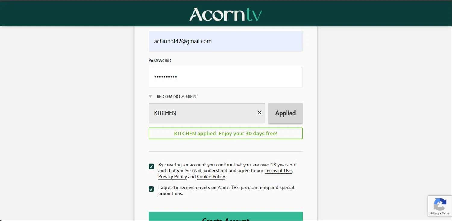 Acorn TV w/Code Coupons & Discounts December 2025
