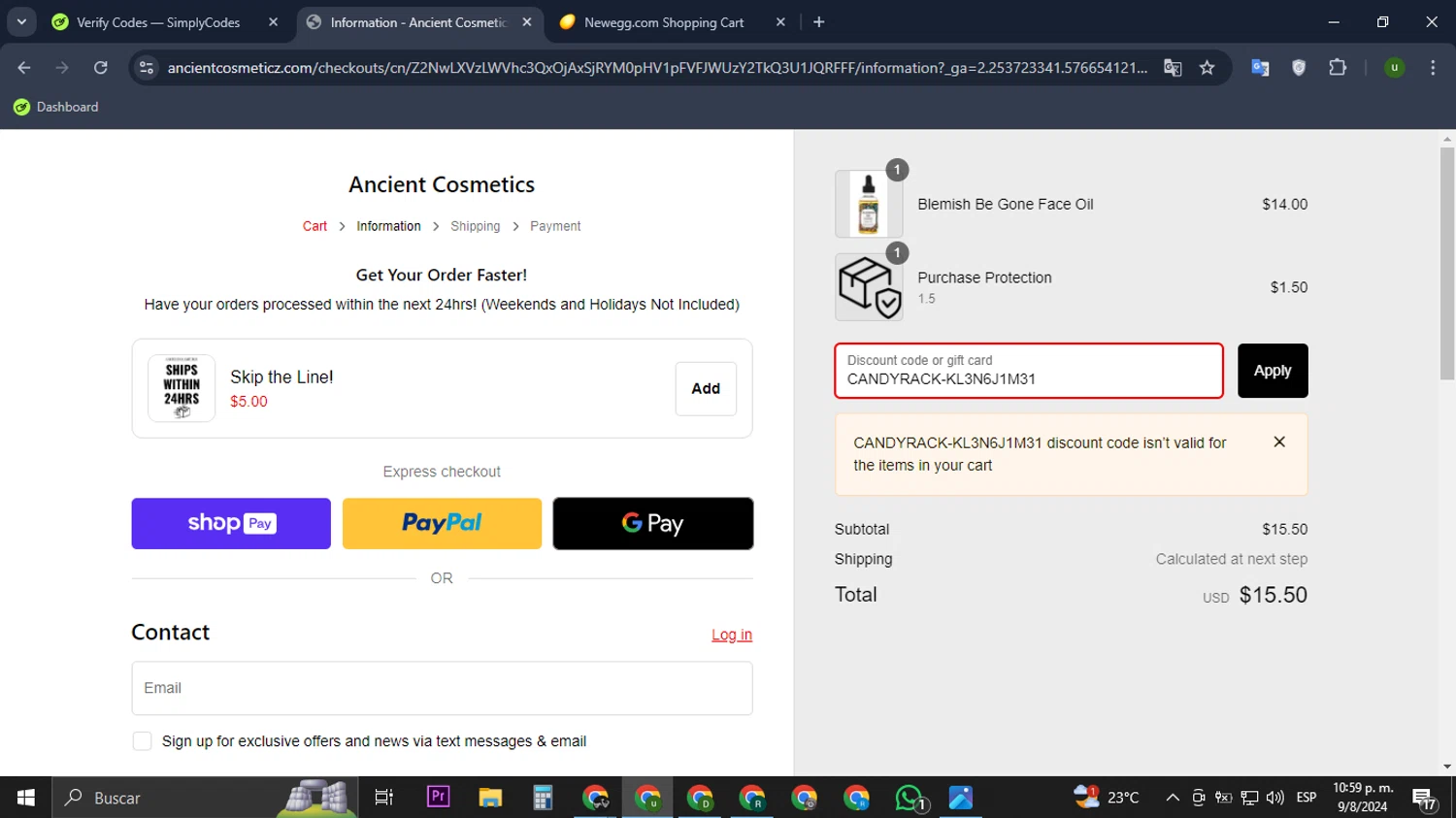 Ancient Cosmetics Coupons - 30% Off | October 2024