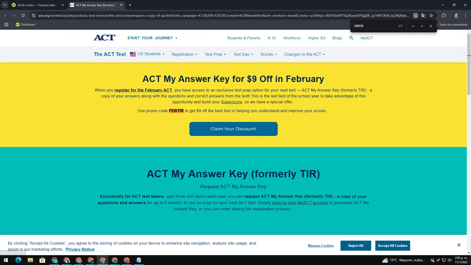 ACT Promo Codes - 10% Off Sitewide Coupons Jan 2026