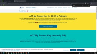 ACT Promo Codes - 10% Off Coupons Sep 2025