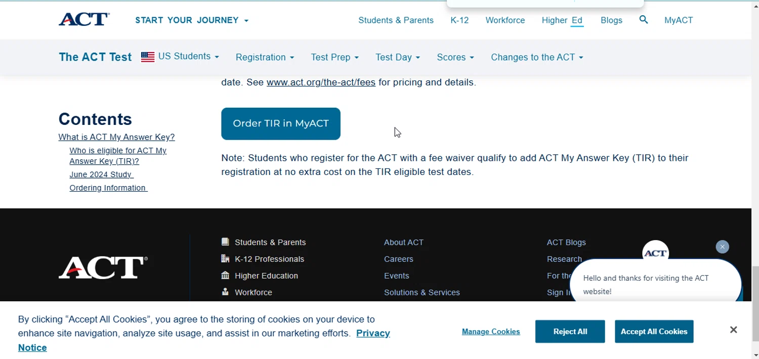 ACT Promo Codes - 10% Off Coupons Sep 2025