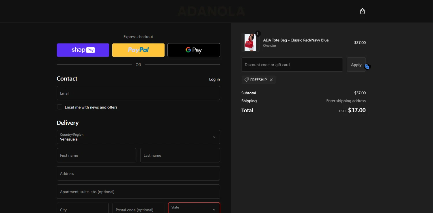 Adanola Discount Codes - 10% Off | September 2024