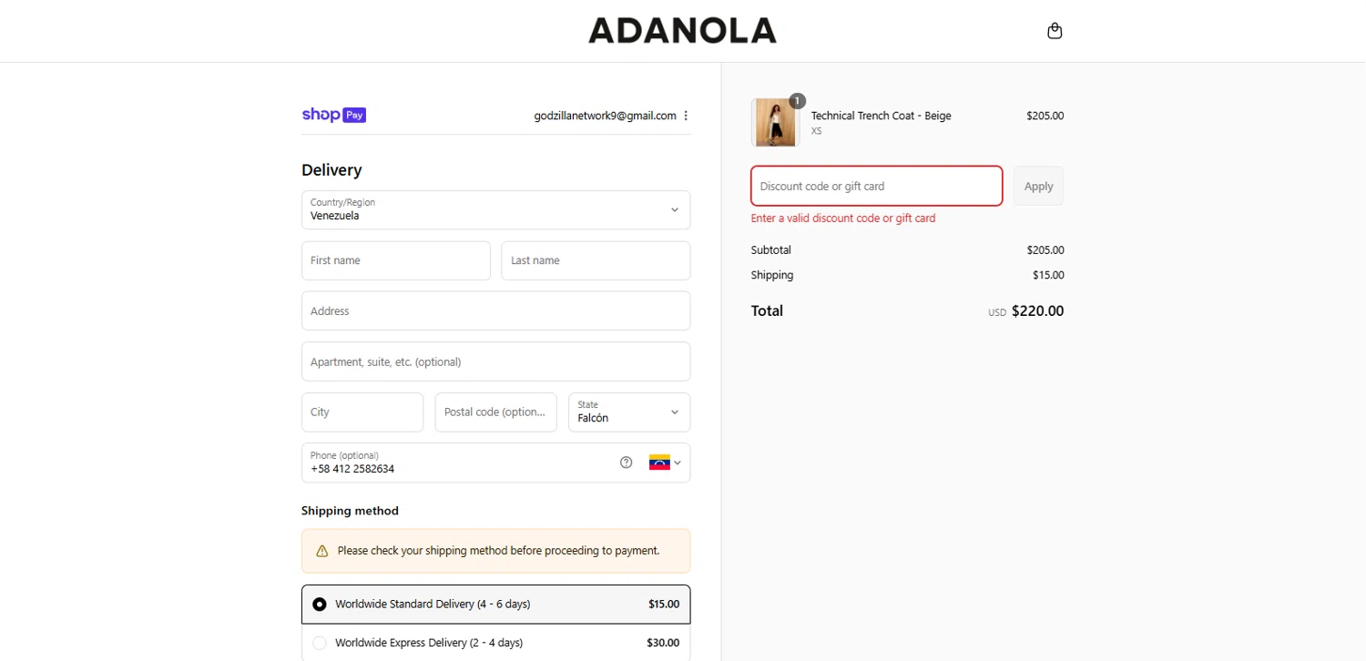 Adanola Promo Codes (3 Verified) - 10% Off Sitewide Oct 2025