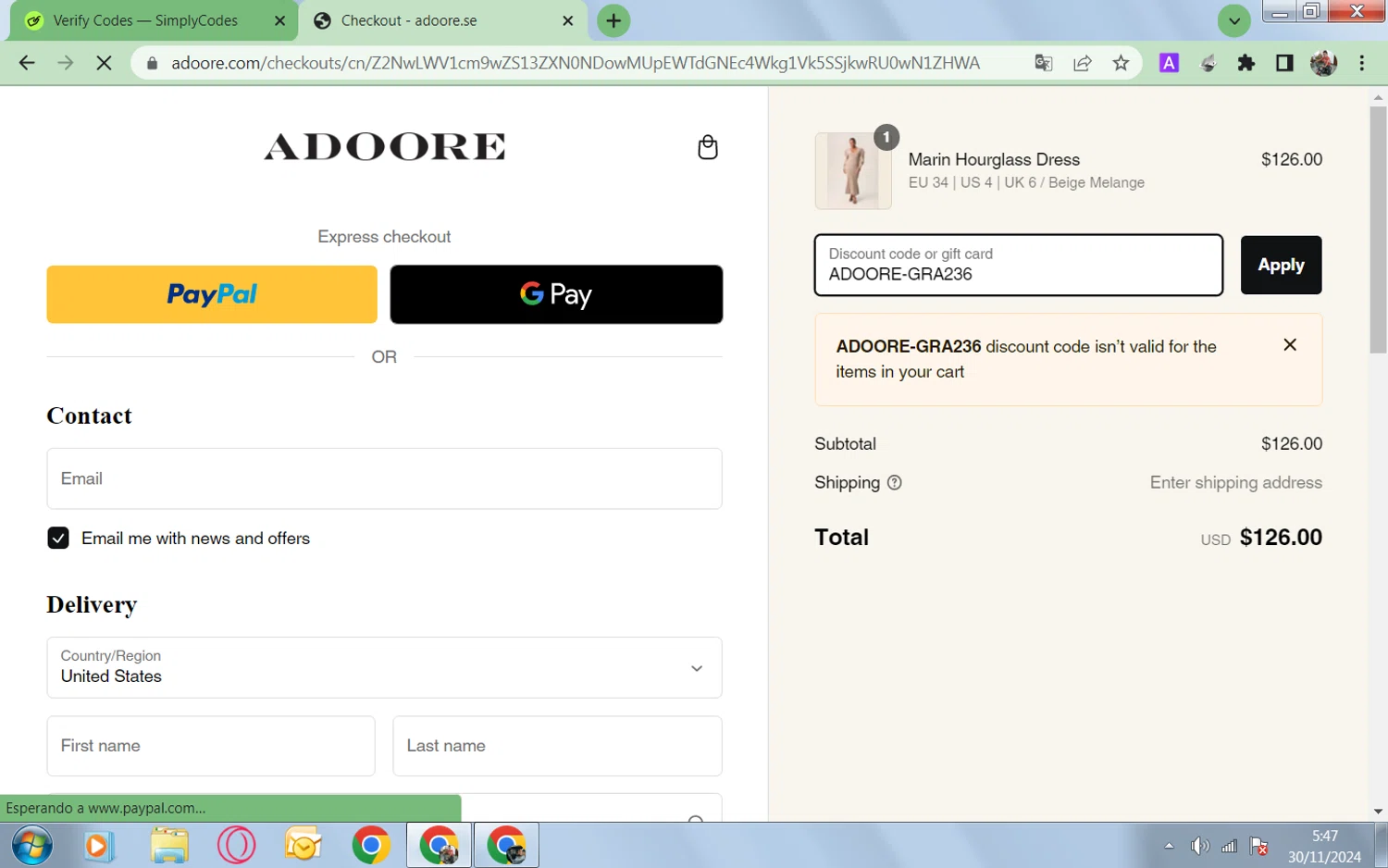 Adoore Coupon Codes | Get 65% Off June 2026
