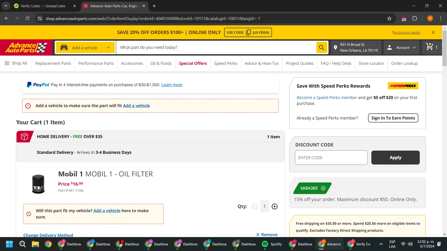 Advance Auto Parts Coupons - 20% Off | August 2024