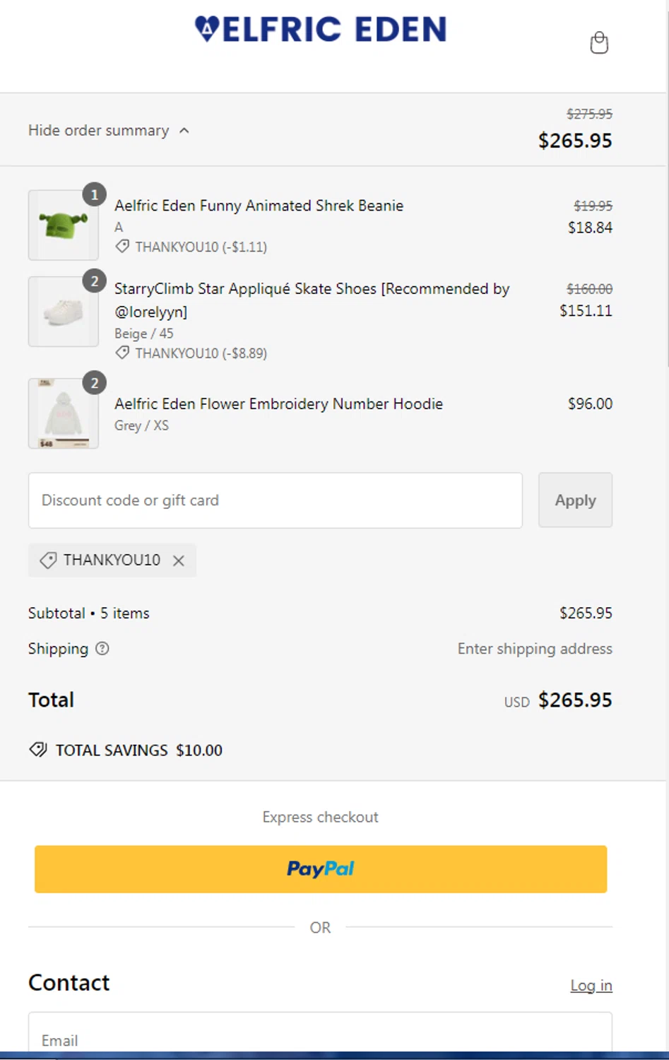 Aelfric Eden Discount Codes - $5 Off | November 2024