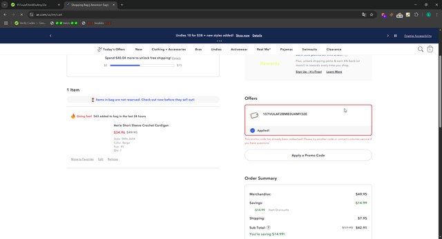 Aerie Promo Codes (3 Verified) - 30% Off Sitewide Apr 2025