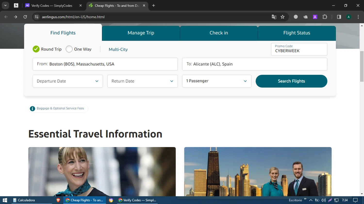 Aer Lingus Promo Codes - $300 Off | September 2024