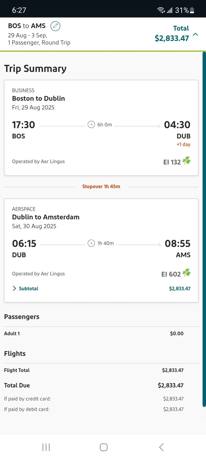 Aer Lingus Promo Codes (3 Verified) - 25% Off Oct 2025