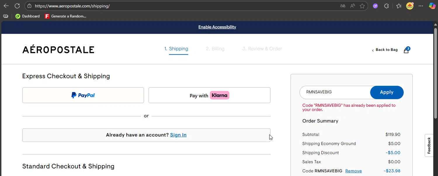 Aeropostale Promo Codes (5 Verified) - 20% Off Oct 2025
