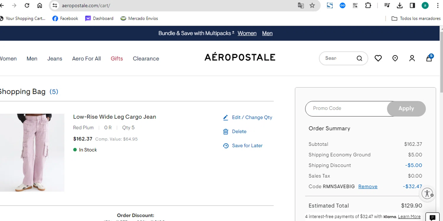 Aeropostale Promo Codes – 20% Off | January 2024