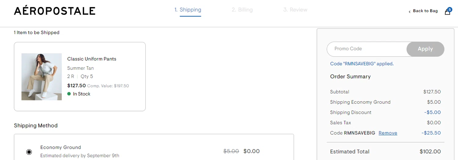 Aeropostale Promo Codes - 15% Off | September 2024