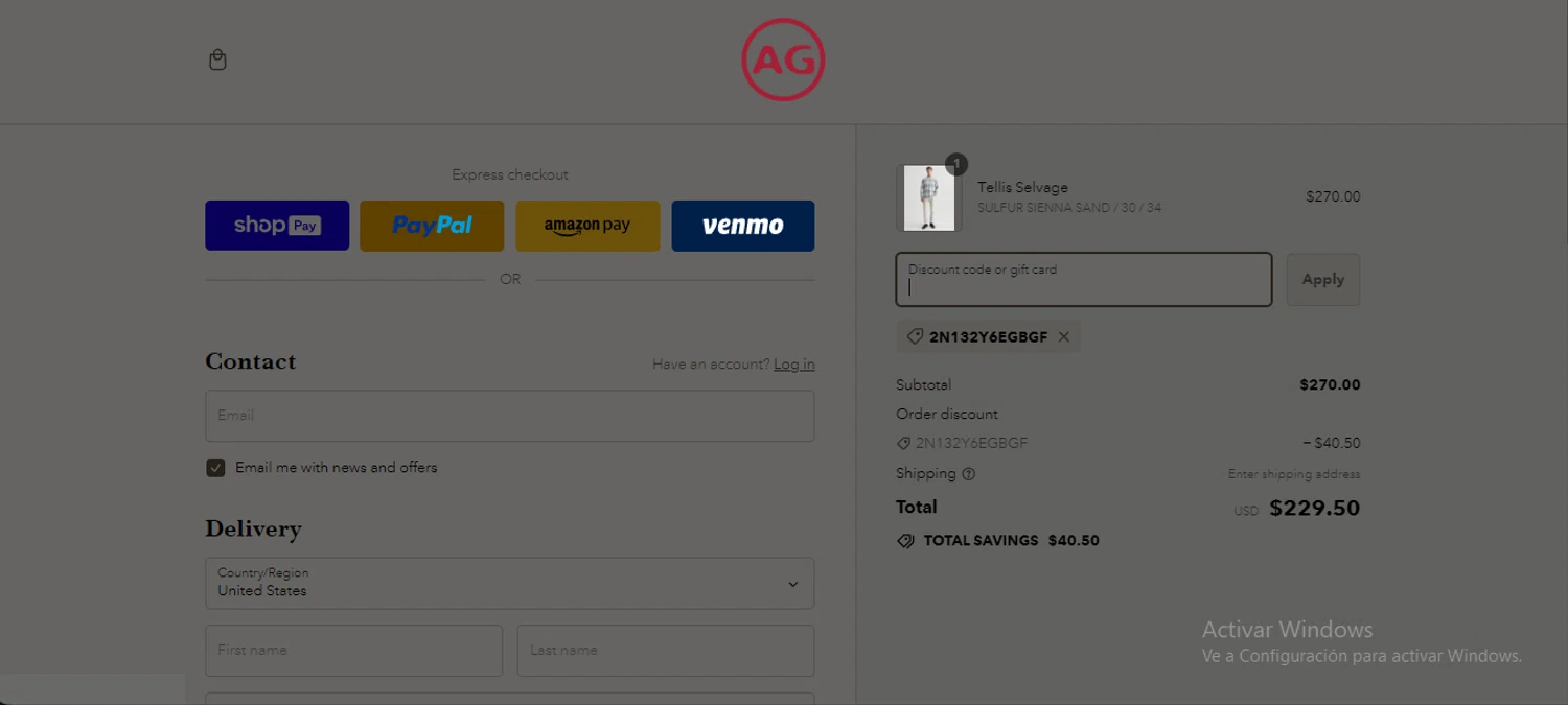 AG Jeans Discount Codes - 50% Off | January 2025