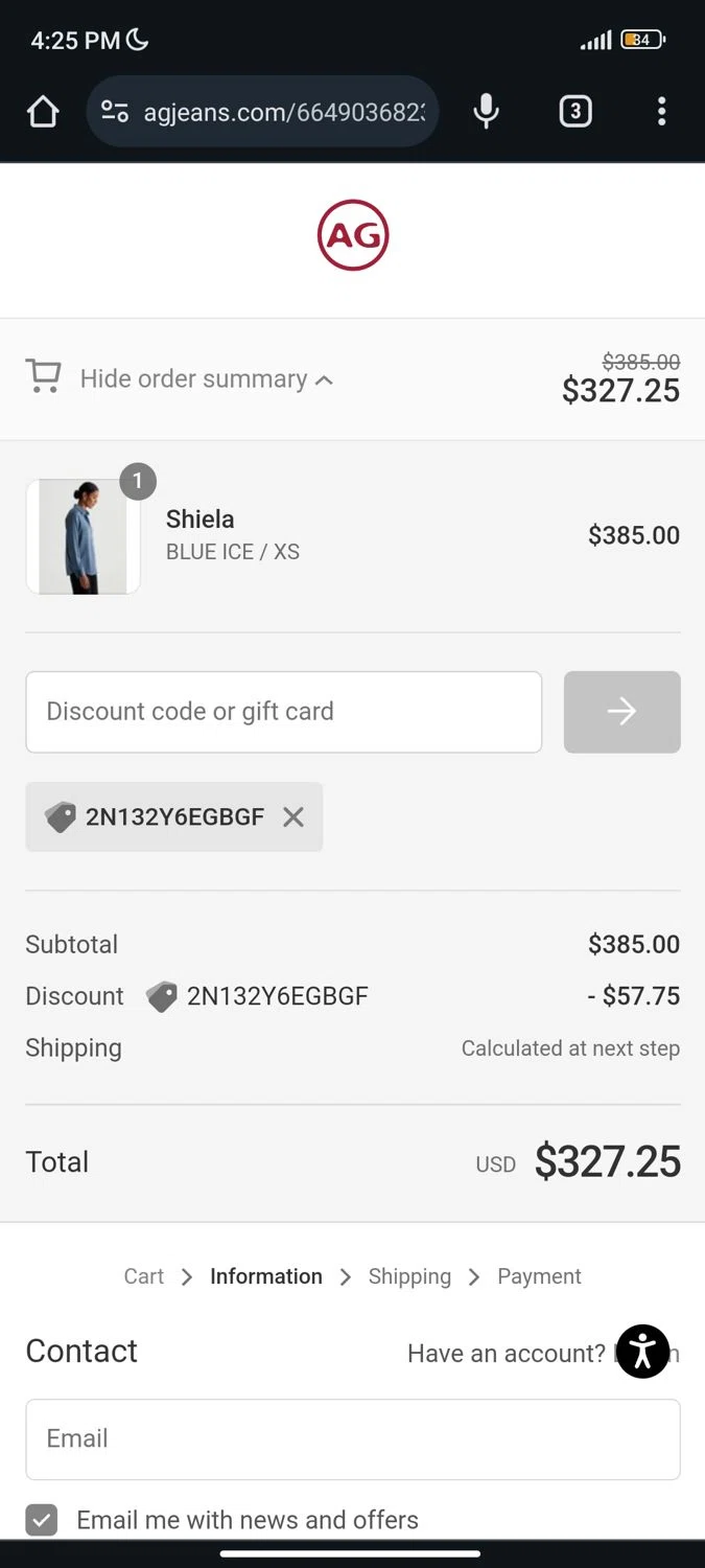 AG Jeans Promo Codes – 10% Off | May 2024