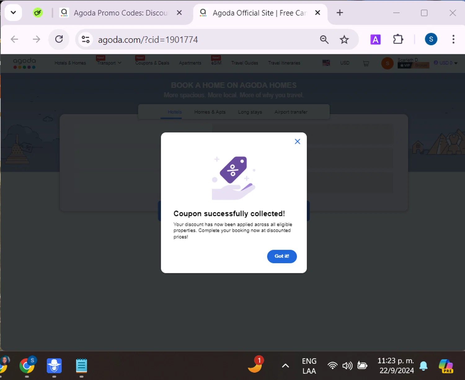 Agoda Promo Codes - 5% Off | November 2024