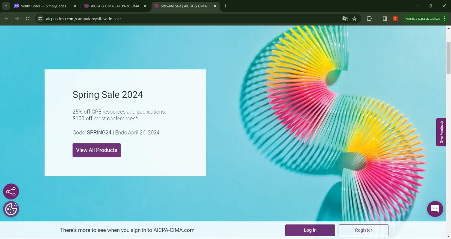 AICPA & CIMA Promo Codes - 100% Off | September 2024