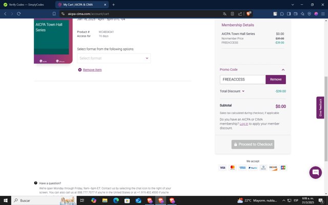 AICPA & CIMA Promo Codes (5 Verified) - 25% Off May 2025