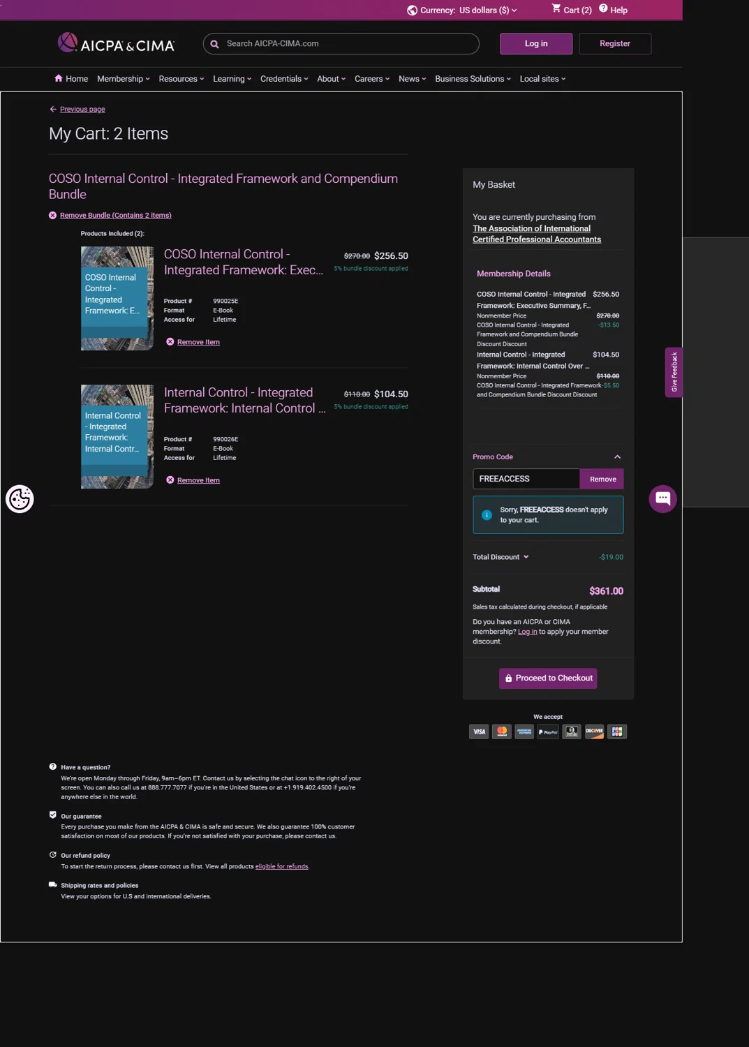 AICPA & CIMA Promo Codes - 10% Off | October 2024