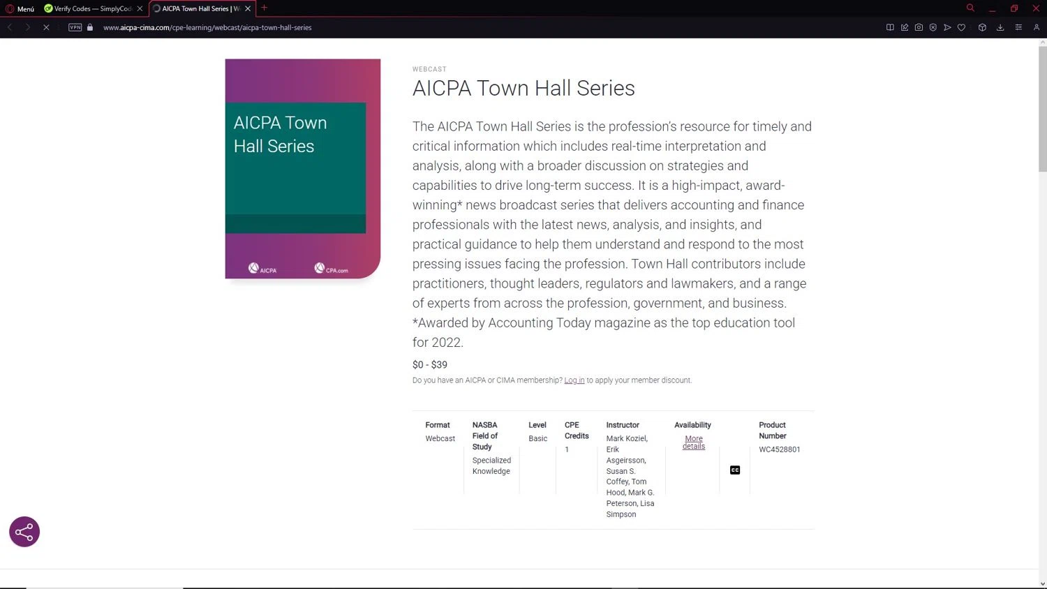 AICPA & CIMA Promo Codes - $125 Off (Verified) Sep 2025