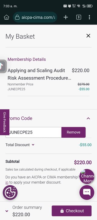 AICPA & CIMA Promo Codes - 20% Off (Verified) Jul 2025