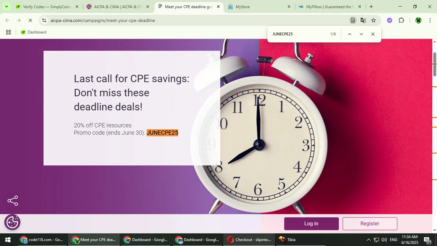 AICPA & CIMA Promo Codes - 25% Off (Verified) Jun 2025