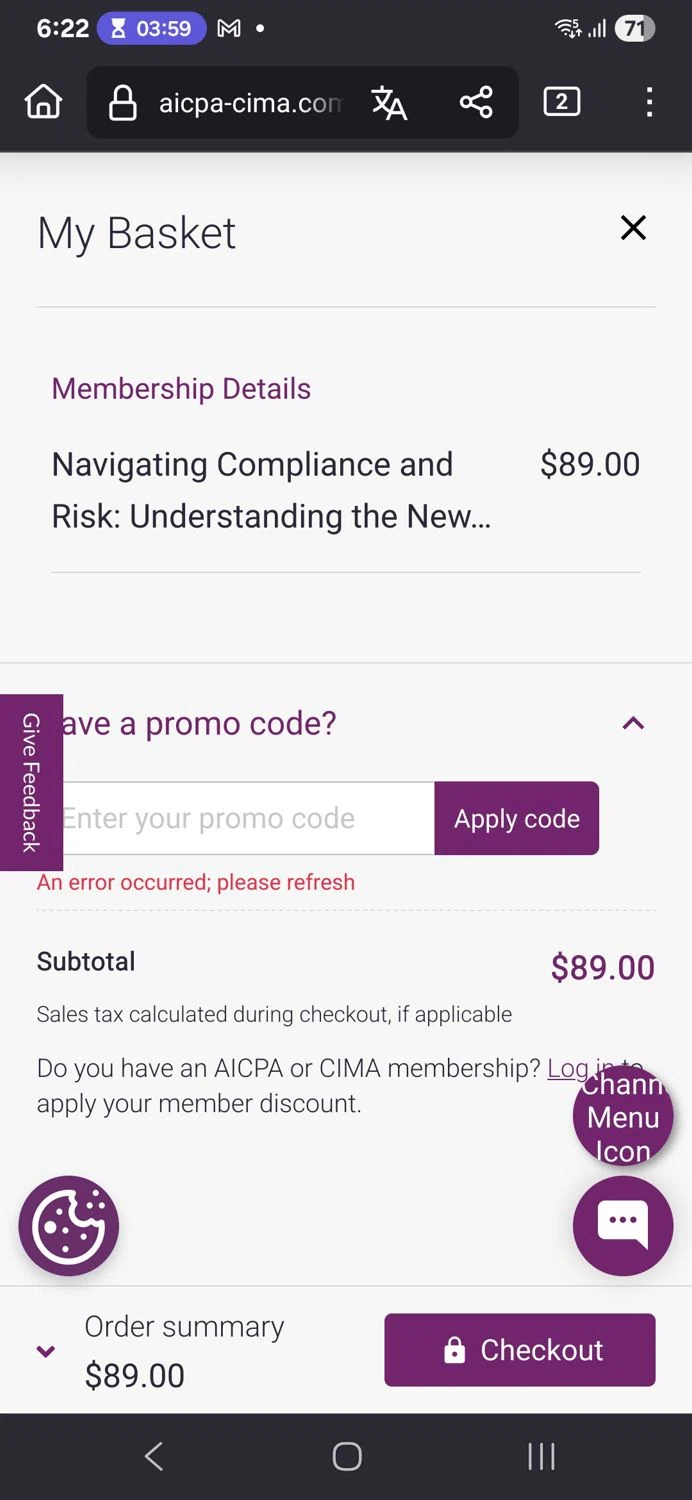 AICPA & CIMA Promo Codes - 15% Off (Verified) Aug 2025