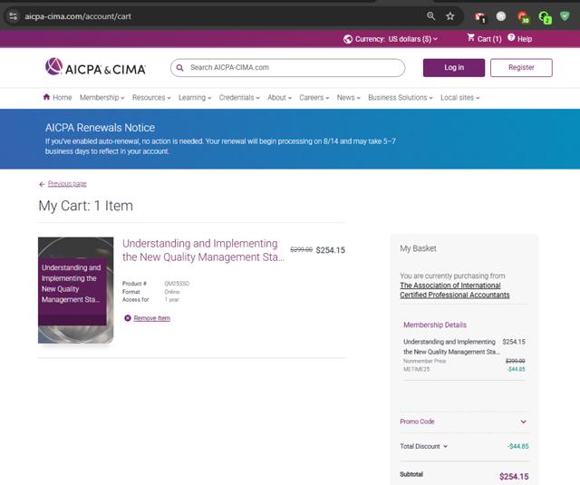 AICPA & CIMA Promo Codes - $100 Off (Verified) Oct 2025