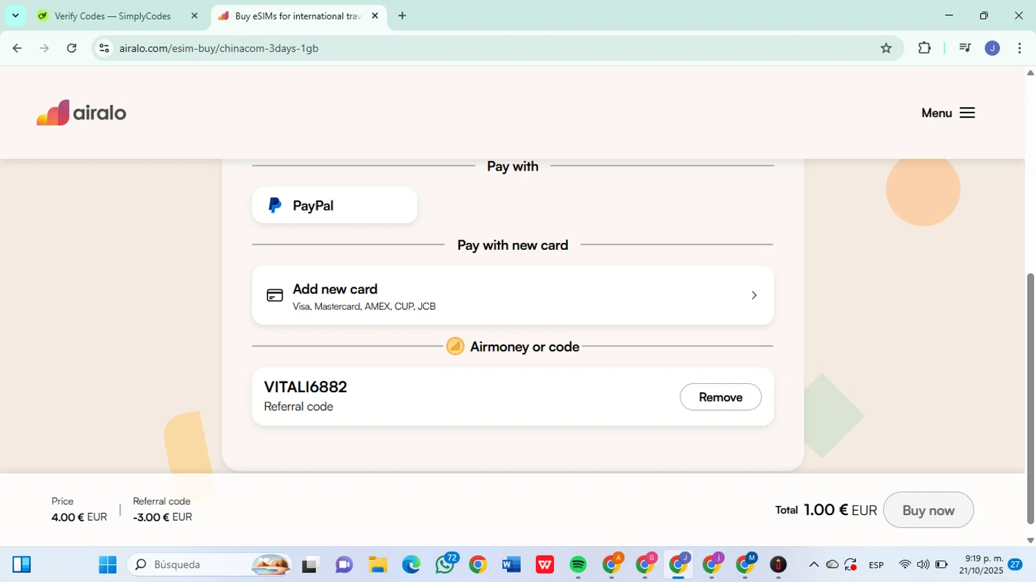 Airalo Promo Codes - 15% Off (4 Verified) Dec 2025