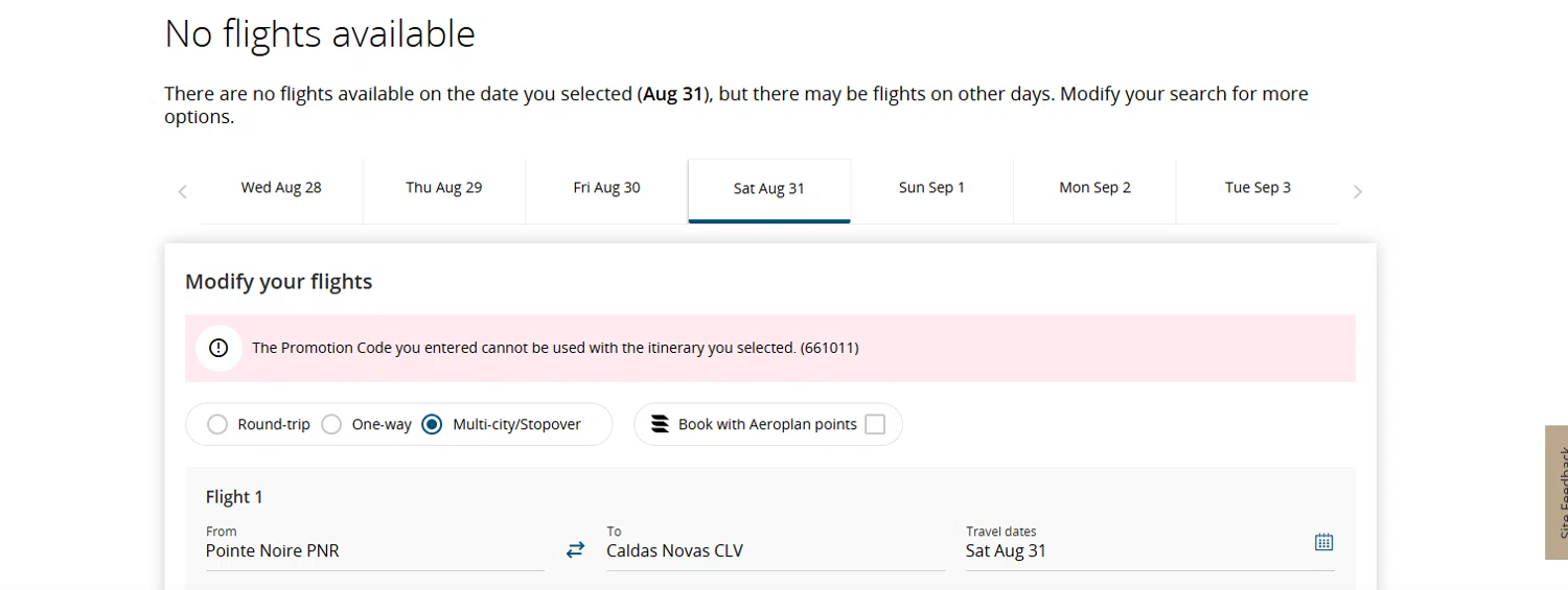 Air Canada Promo Codes - 5% Off | August 2024
