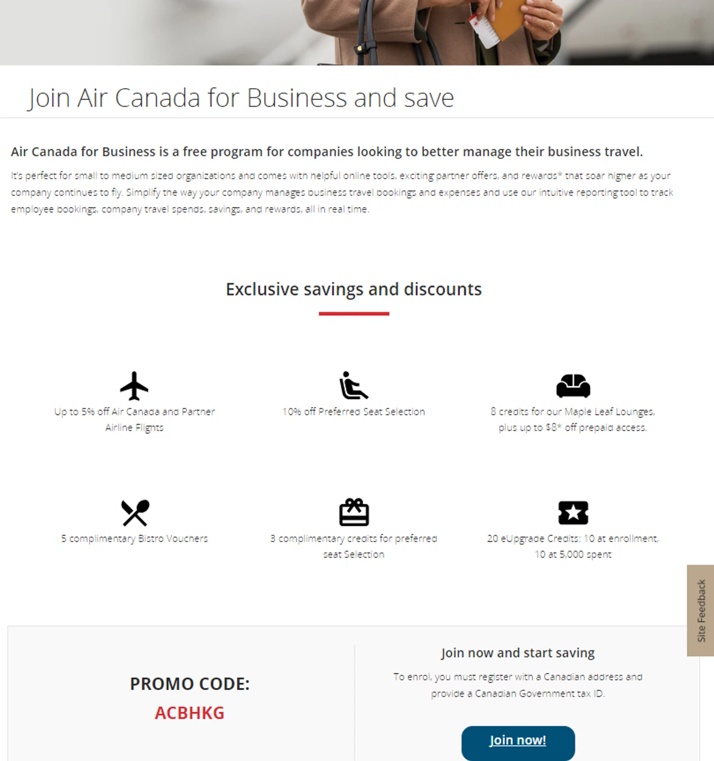Air Canada Promo Codes (3 Verified) - 10% Off Jan 2025