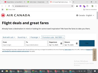Air Canada Promo Codes (4 Verified) - 25% Off Apr 2025