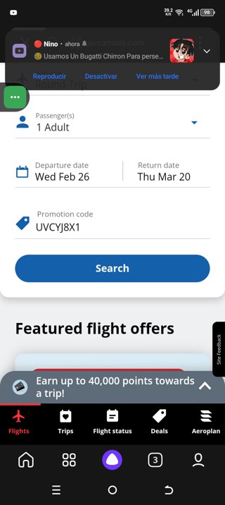 Air Canada Promo Codes (5 Verified) - 20% Off Feb 2025
