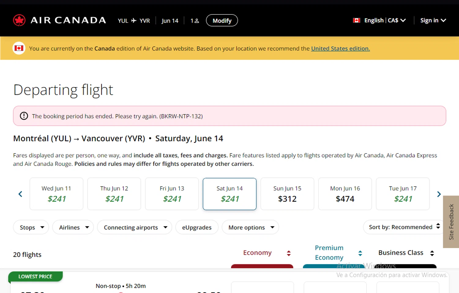 Air Canada Promo Codes (3 Verified) - 25% Off Mar 2025
