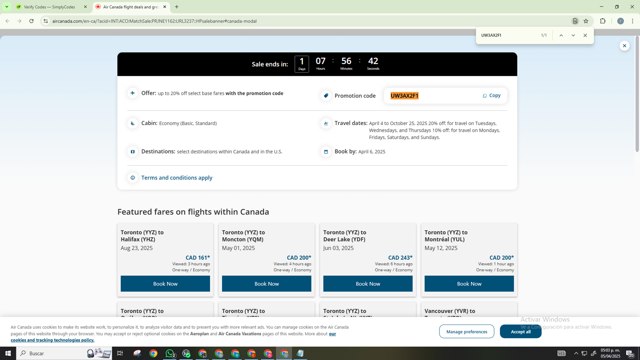 Air Canada Promo Codes (4 Verified) - 25% Off Apr 2025