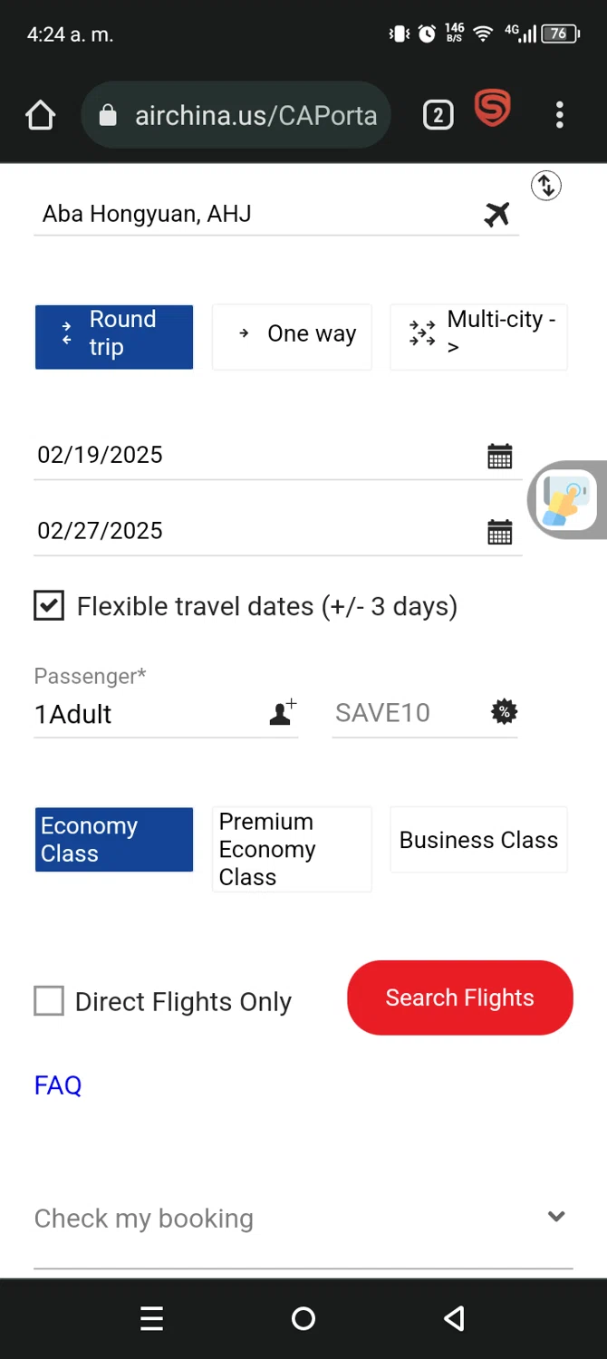 Air China Promo Codes - 10% Off Coupons Jun 2026