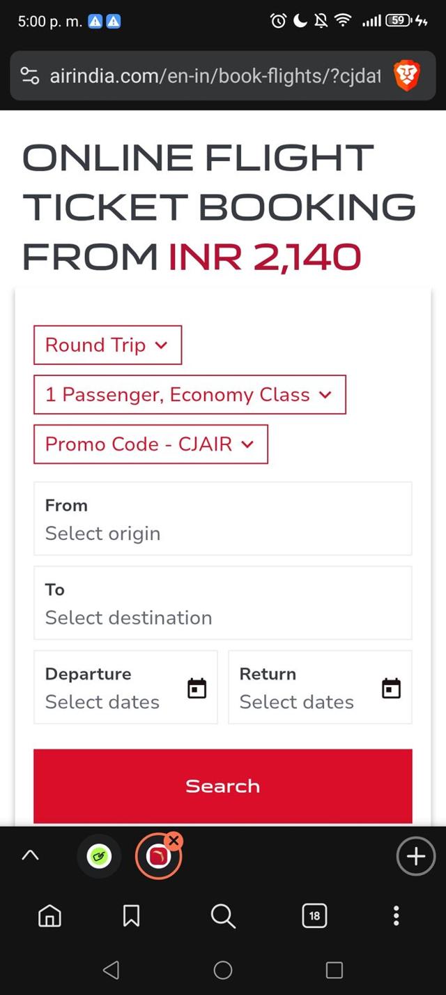 Air India Promo Codes - $2,500 Off (Verified) Oct 2025