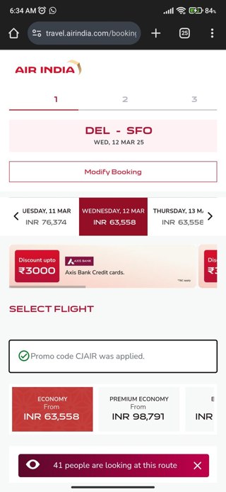 Air India Promo Codes - 20% Off (2 Verified) Jul 2025