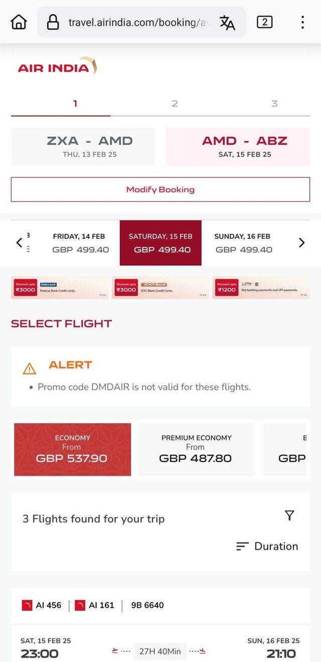 Air India Promo Codes - 20% Off (2 Verified) Jun 2025