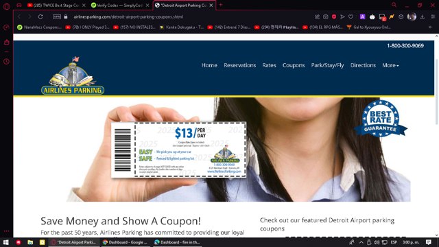 Airlines Parking Promo Codes (1 Verified) - w/Code Mar 2025