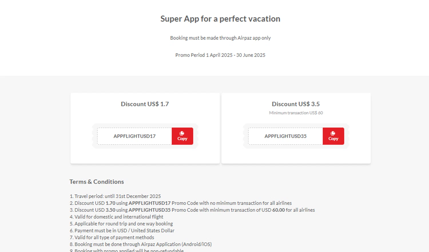 Airpaz Promo Codes - $25 Off (7 Verified) Dec 2025