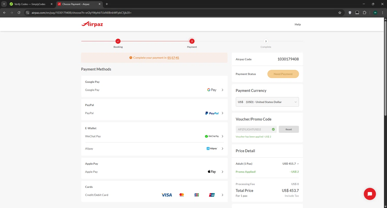Airpaz Promo Codes - $25 Off (7 Verified) Dec 2025