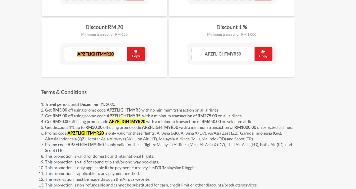 Airpaz Promo Codes - $25 Off (6 Verified) Jan 2026