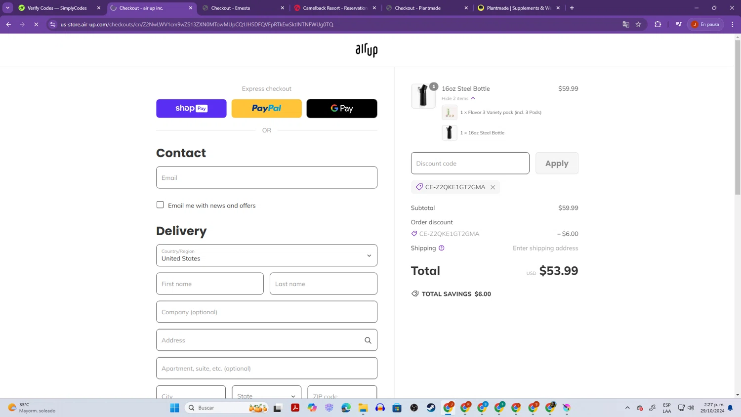 air up Discount Codes - 10% Off | November 2024
