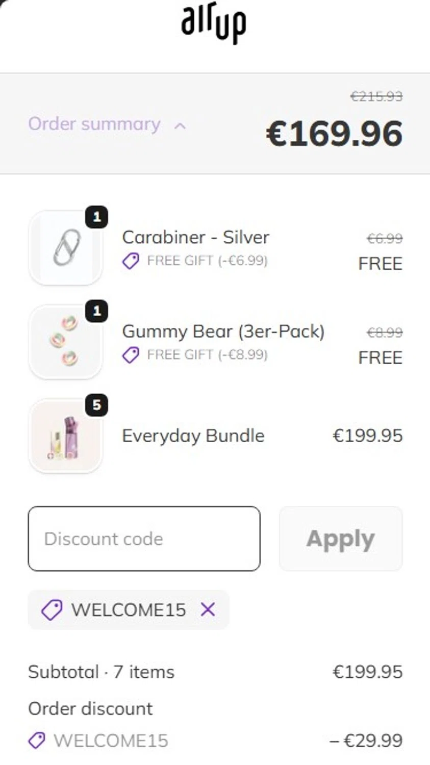 Air Up Promo Codes - 15% Off (1 Verified) Dec 2025