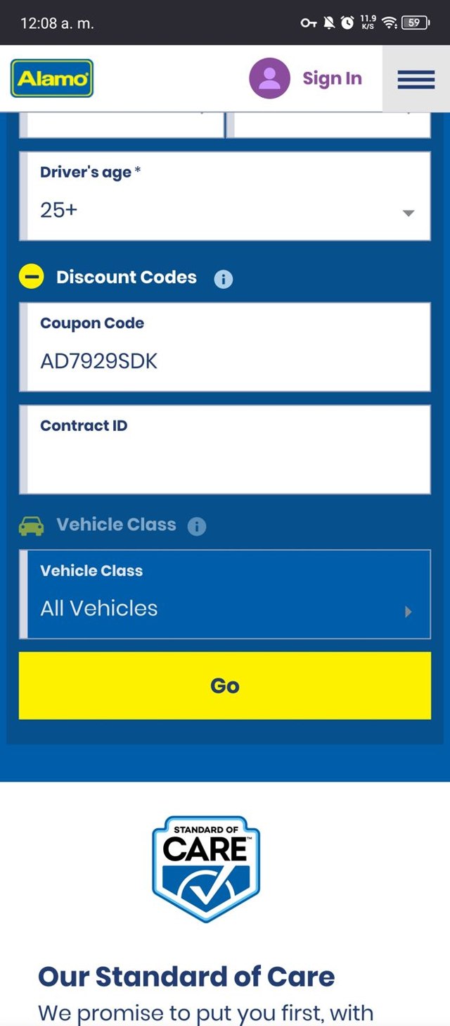 Alamo Promo Codes - 2% Off Coupons Sep 2025