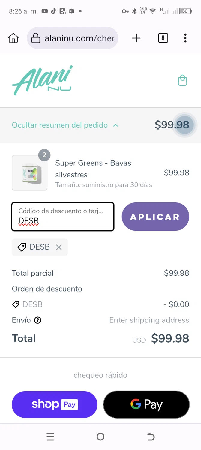 Alani Nu Discount Codes - 10% Off Coupon Codes in August 2024 | SimplyCodes