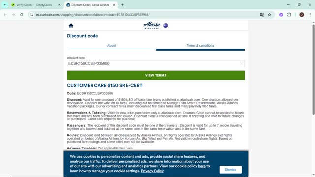 Alaska Airlines Promo Codes - $150 Off Jul 2025